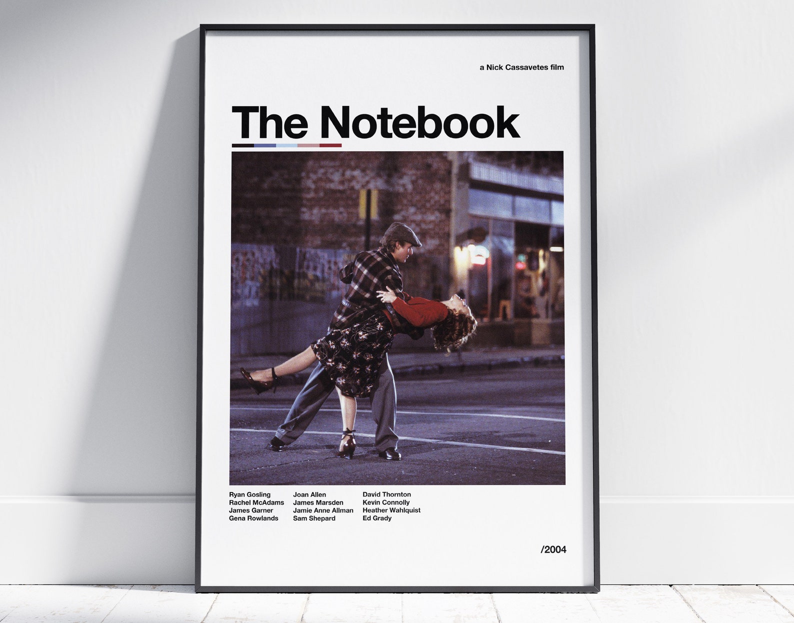 The Notebook Poster | Nick Cassavetes | Minimalistic Movie Poster ...
