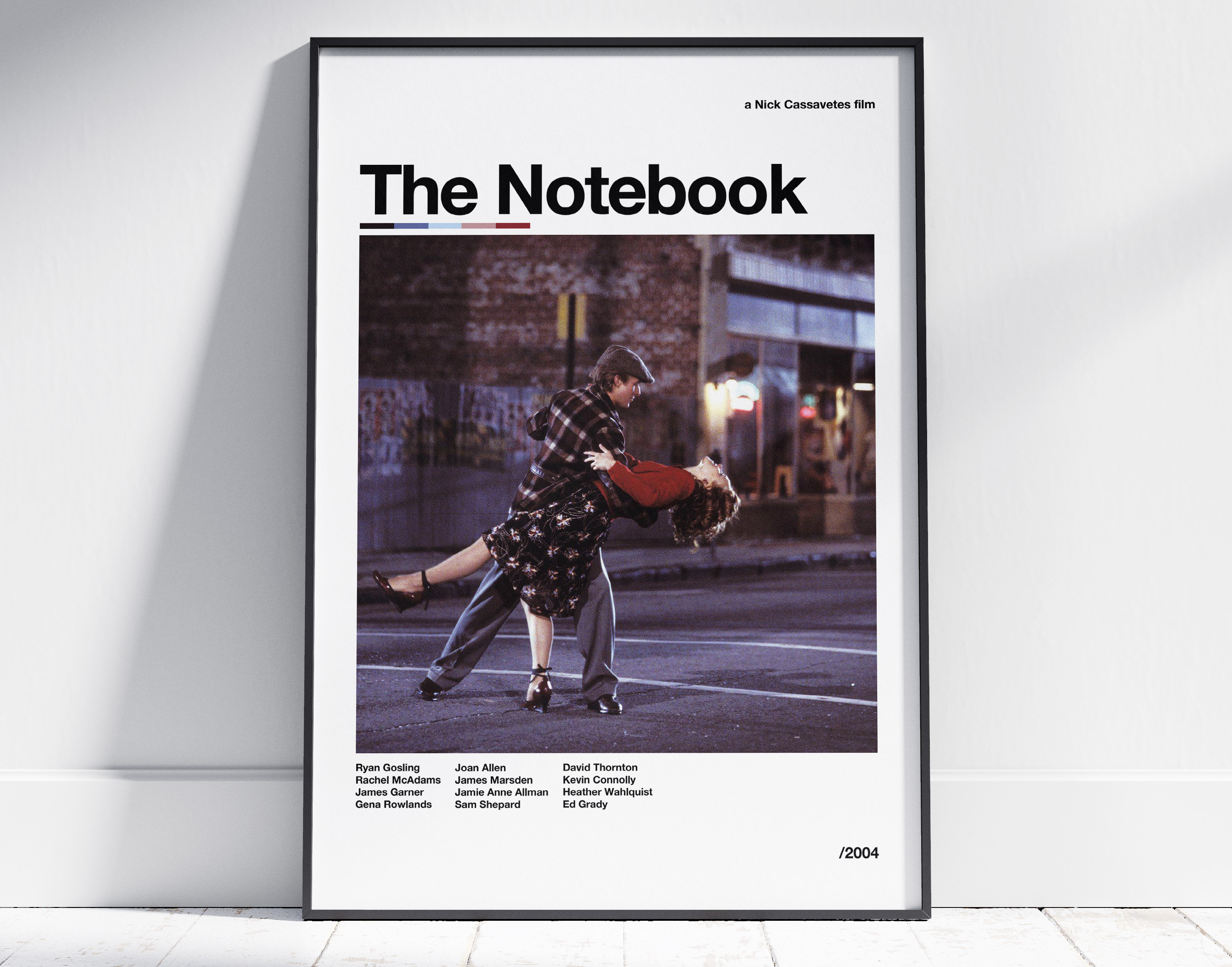 The Notebook Poster | Nick Cassavetes | Minimalistic Movie Poster ...