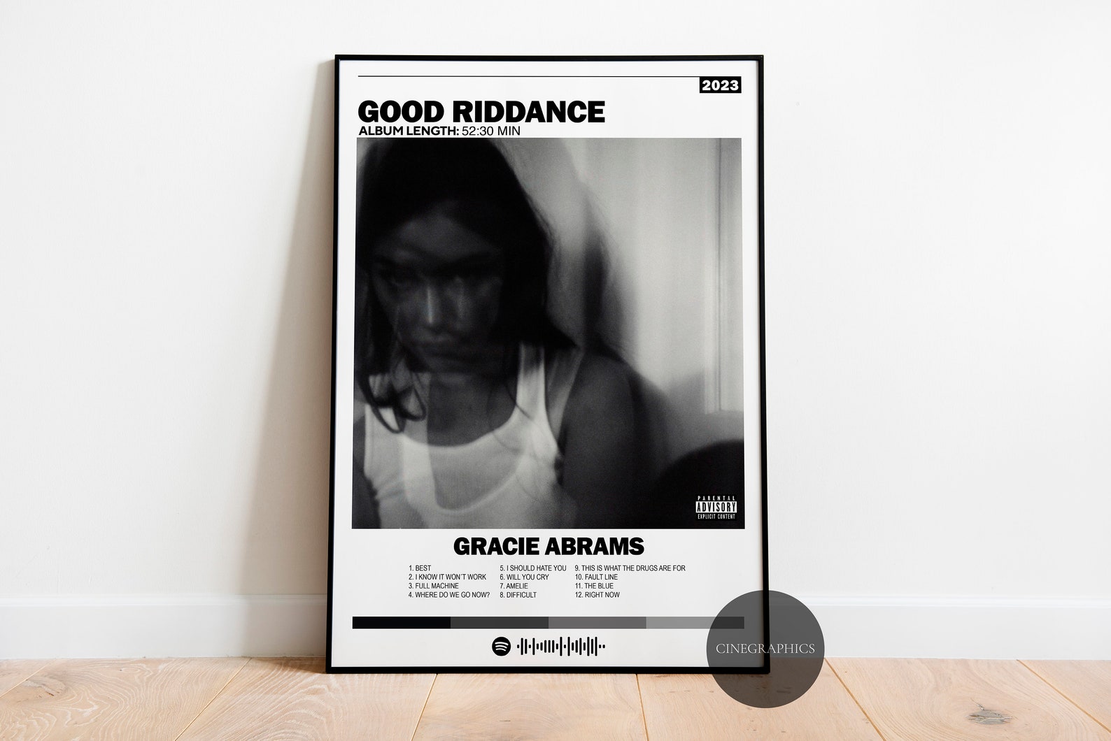 Gracie Abrams Poster | Good Riddance Poster | Good Riddance Album Cover ...