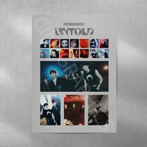 Romance Untold Poster Pack | Enhypen Poster | K-pop Poster | Wall Art ...