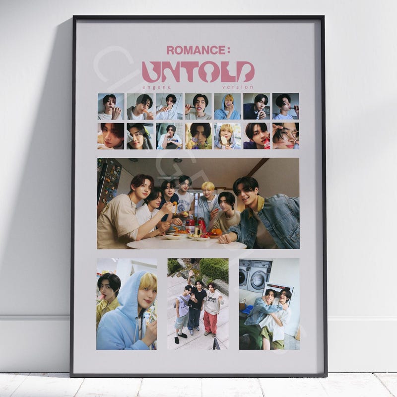 Enhypen Posters - Etsy