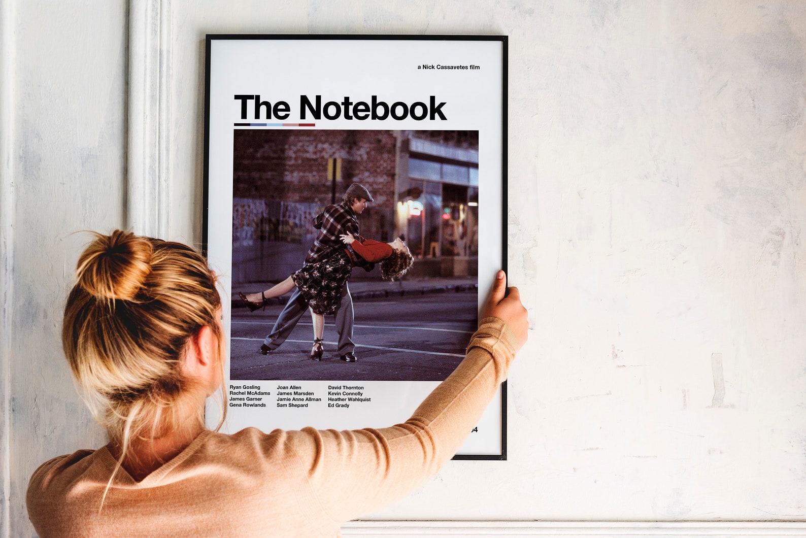 The Notebook Poster | Nick Cassavetes | Minimalistic Movie Poster ...