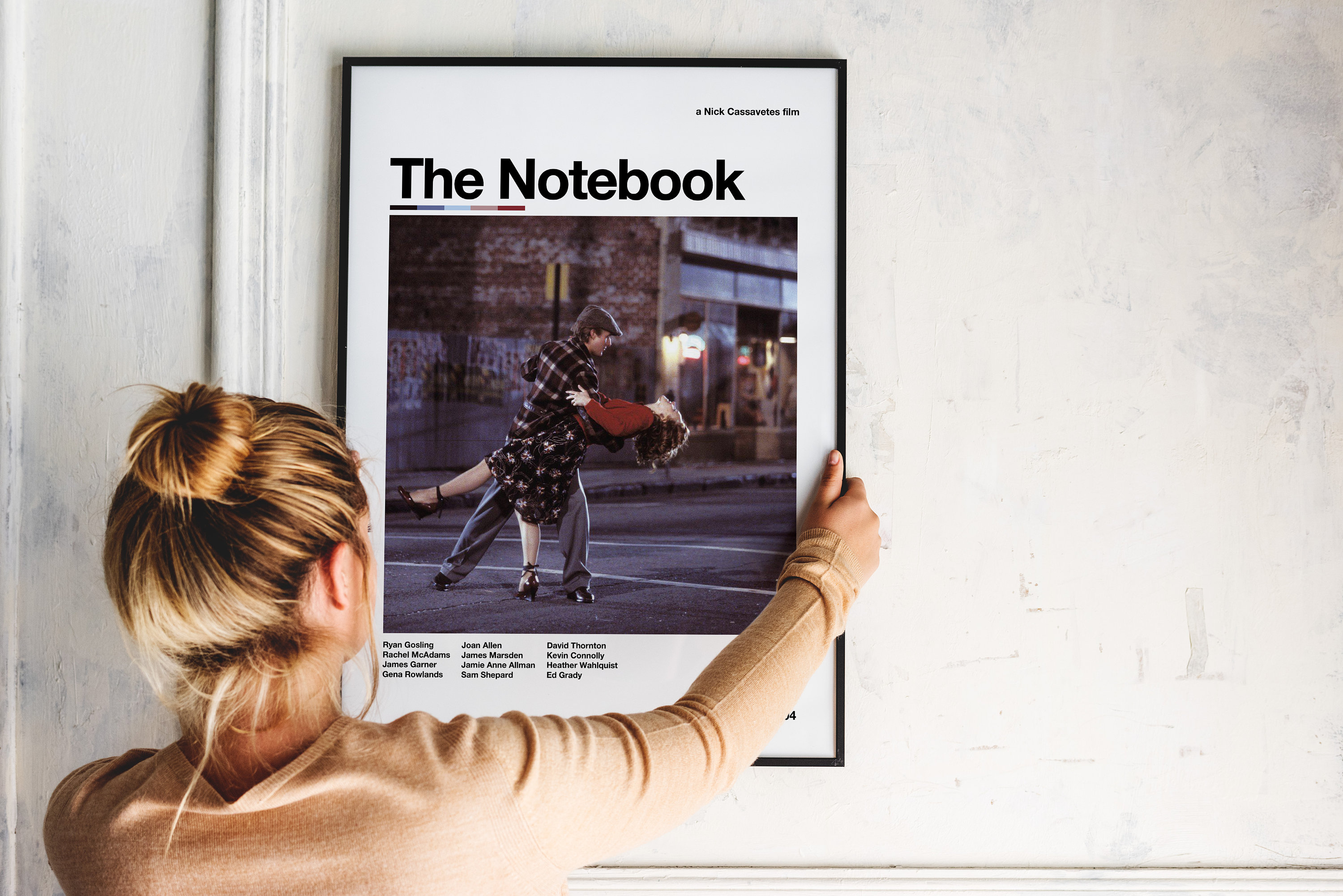 The Notebook Poster | Nick Cassavetes | Minimalistic Movie Poster ...