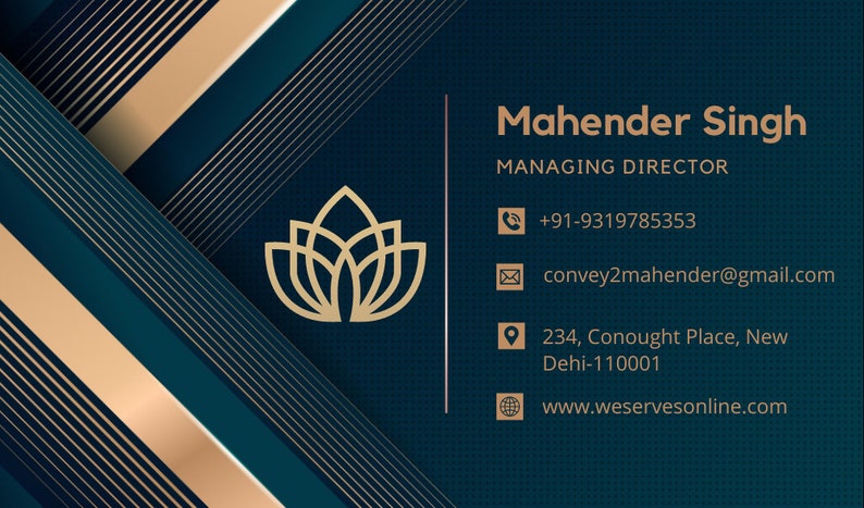 Customizable Digital Visiting Cards: Elevate Your Professional Presence ...