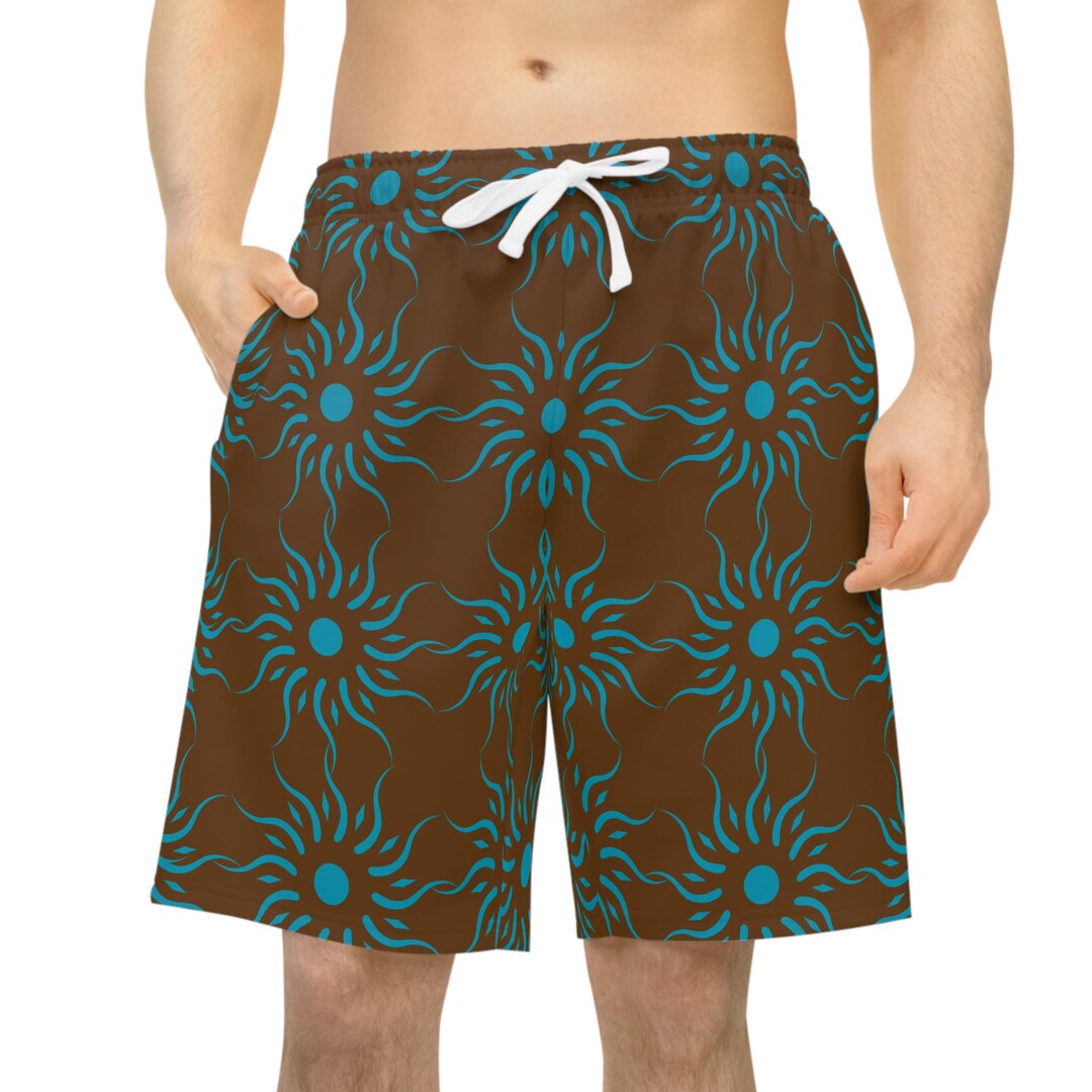 Stary Spun Star Athletic Shorts With Pockets, Basketball Shorts for Men ...