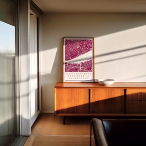 MIT Campus Map Print, Massachusetts Institute of Technology, Cambridge ...