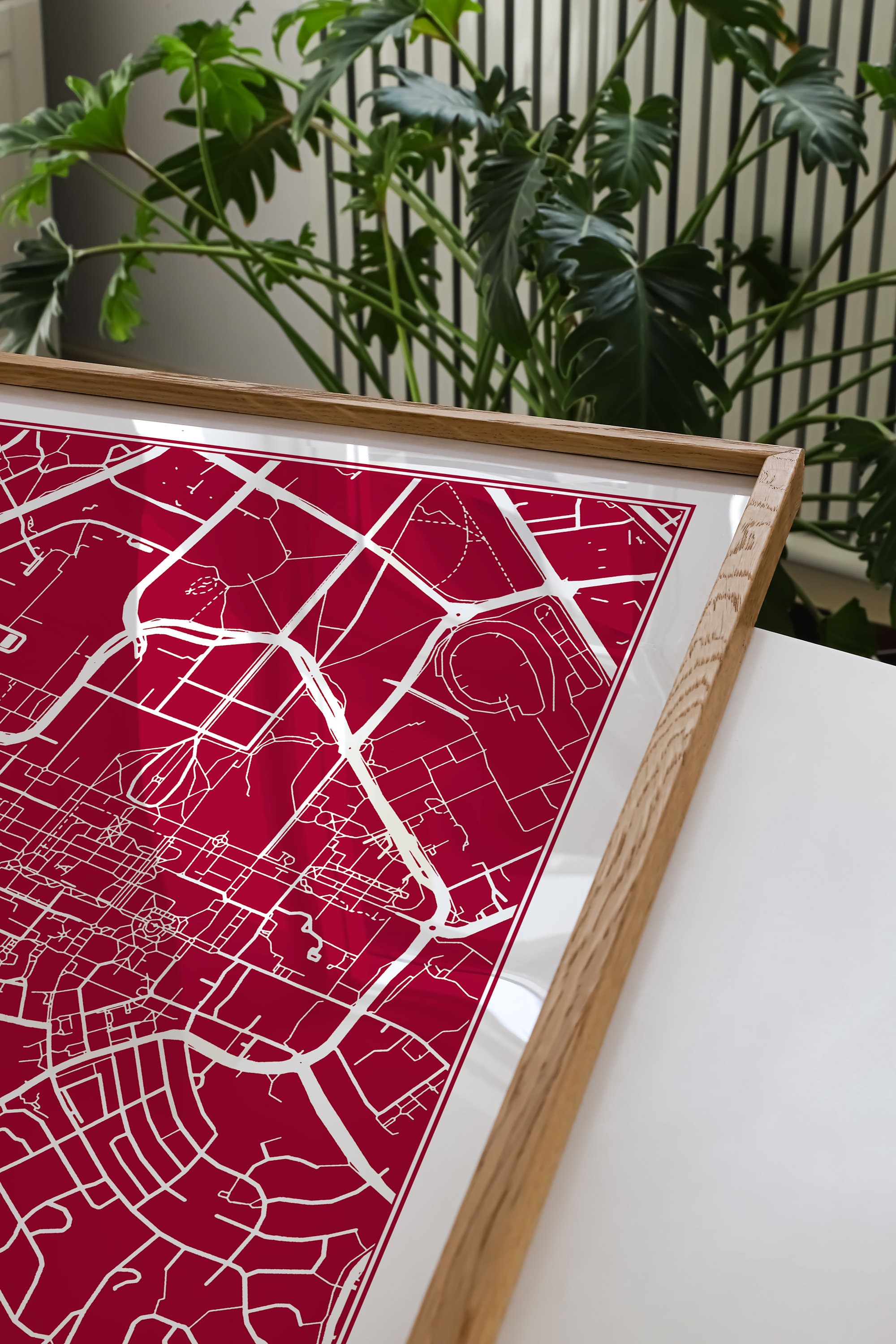Stanford Map Print, Stanford University Gift, Stanford Campus Map ...