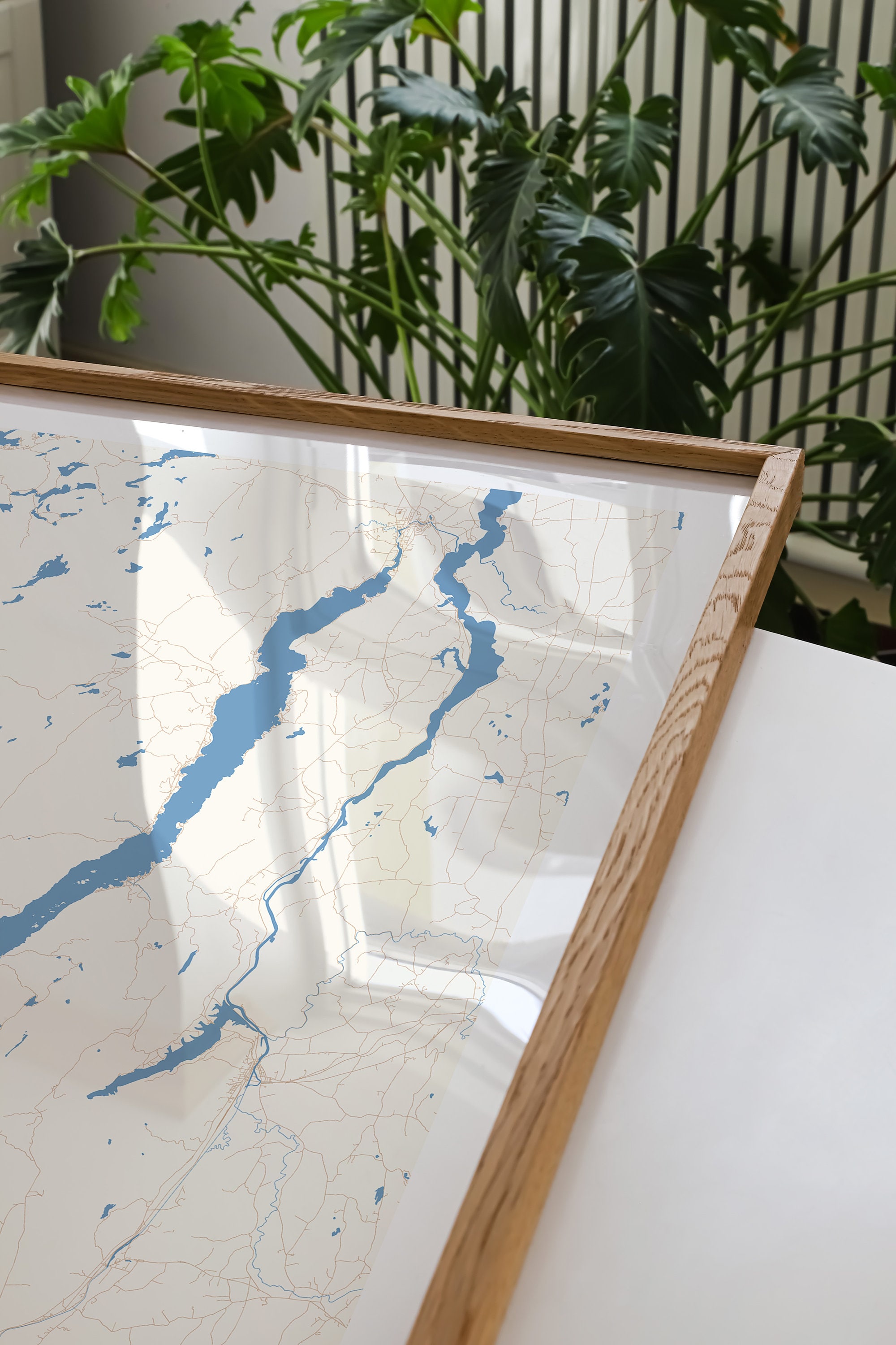 Lake George Map Poster, Map of Lake George, Upstate New York Gift Idea ...