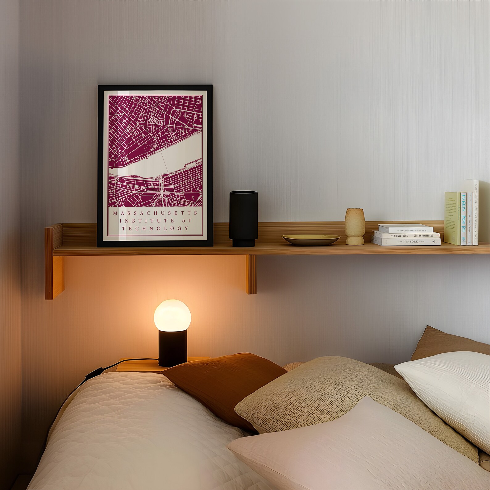 MIT Campus Map Print, Massachusetts Institute of Technology, Cambridge ...