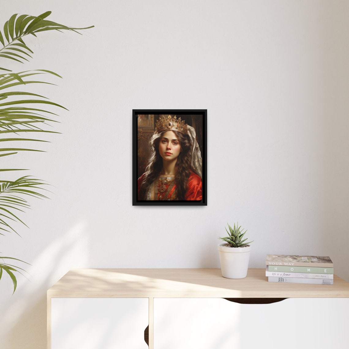 Queen Esther: an Exclusive Canvas Print of Queen Esther From the Bible ...