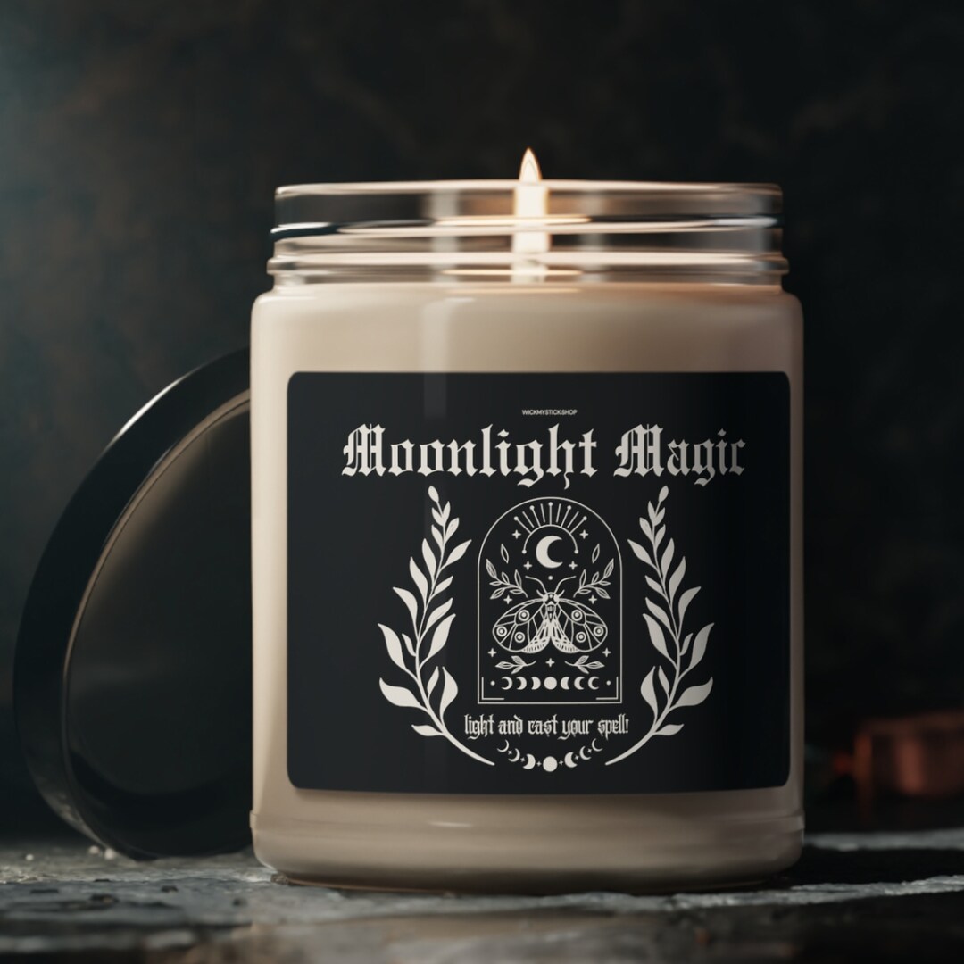 Moonlight Magic, Moonlight Spell Candle, Magic Candle, Spell Casting ...