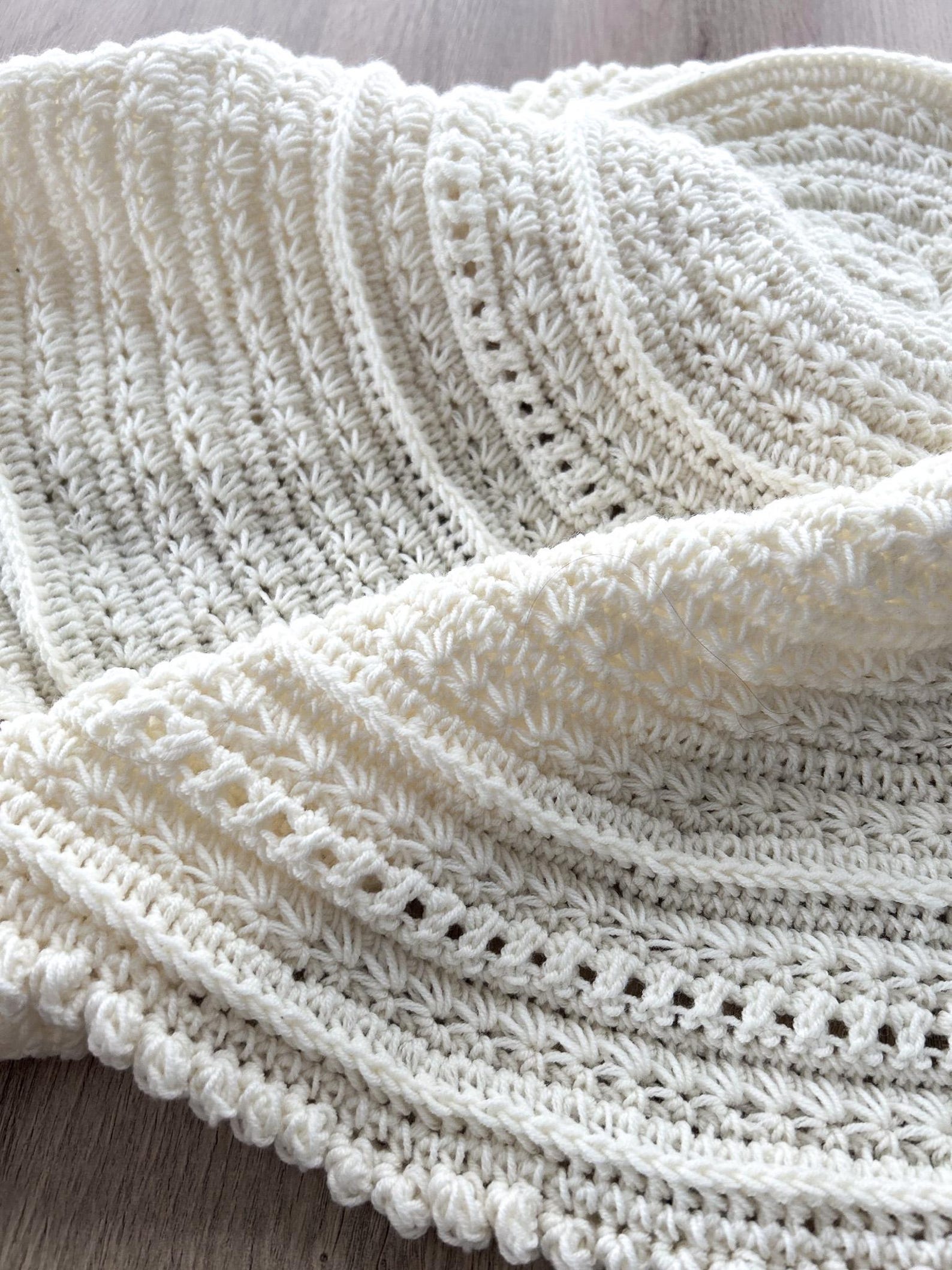 Crochet Baby Blanket Pattern PDF Round Baby Blanket DIY Stroller ...