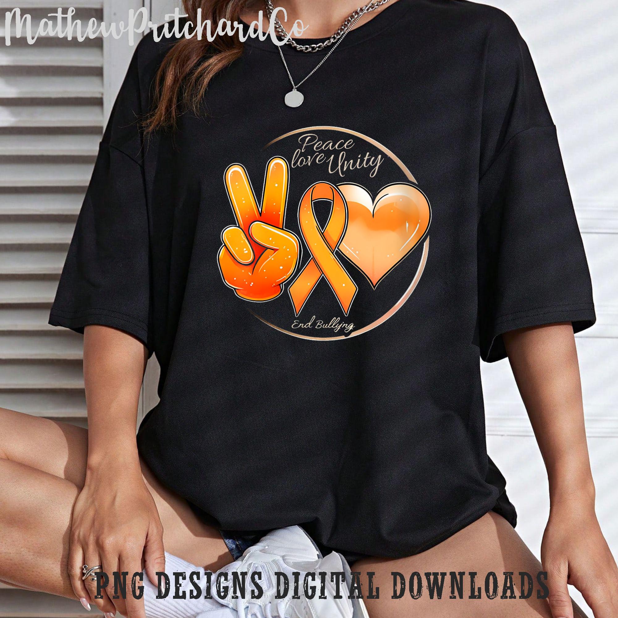 6 Unity Day Orange Png Bundle, Unity Orange Png, Unity Day Png, Be Kind ...