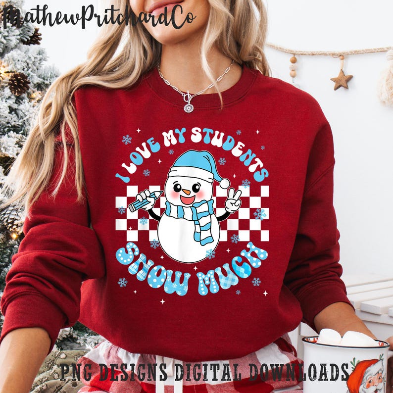 20 Merry Christmas Snowman PNG Bundle, Students Snow Much Fun Christmas ...
