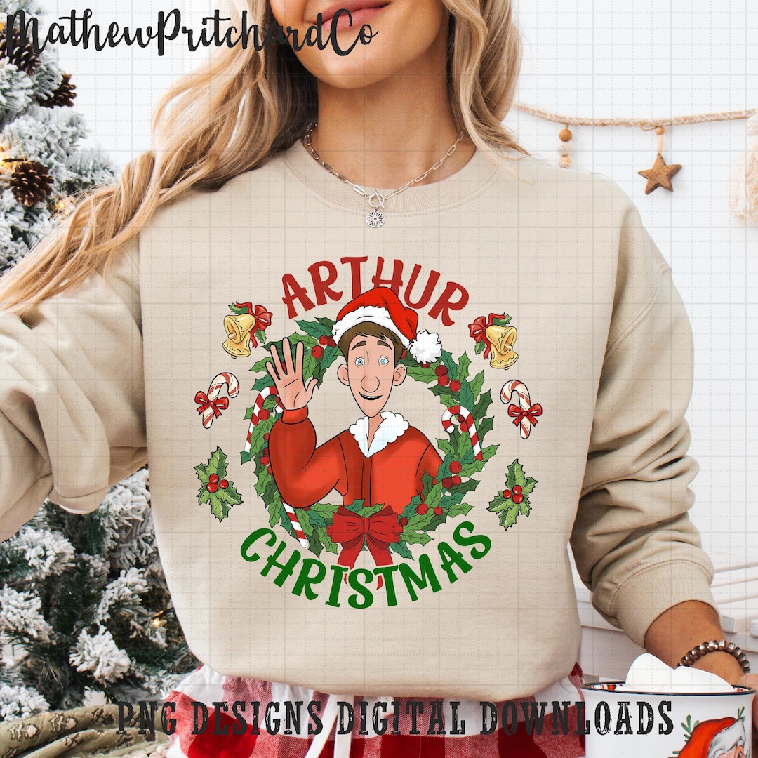 Arthur Christmas Movie PNG, Merry Christmas Png, Character Xmas PNG ...