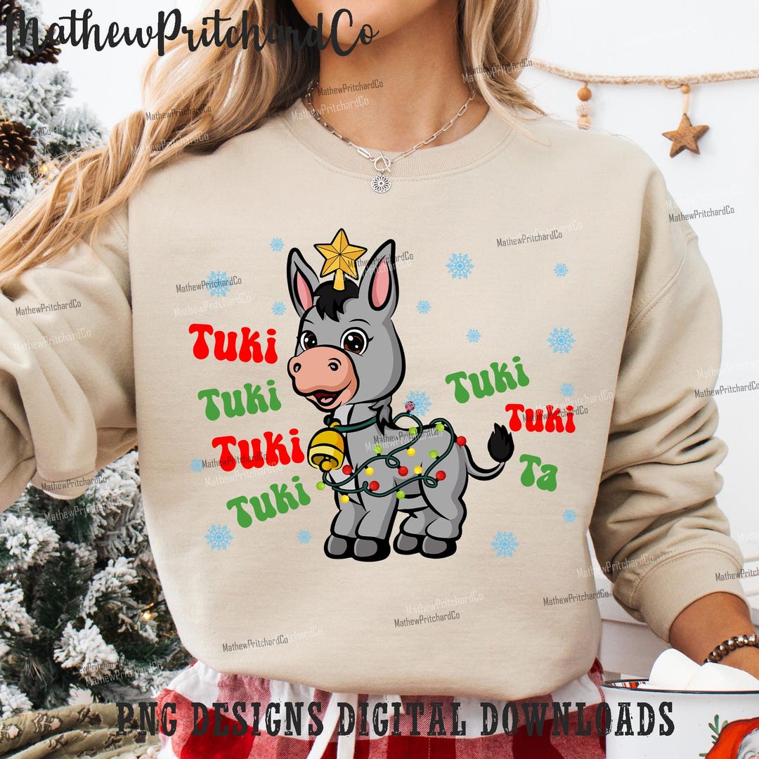 Tuki Tuki Donkey Png, Mi Burrito Sabanero Mexican PNG, Feliz Navidad ...