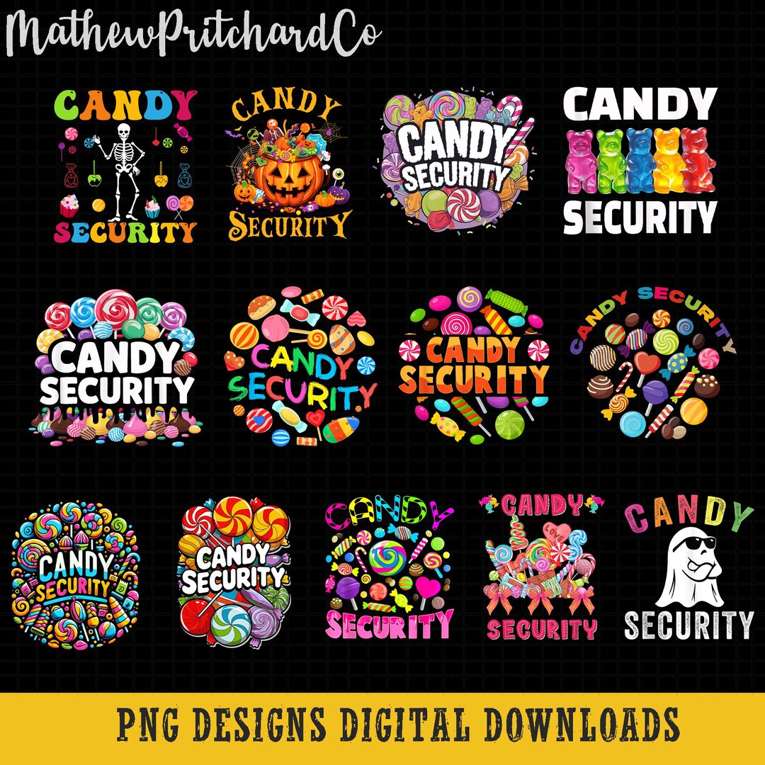 12+ Candy Security Png Bundle, Candy Land Candy Crew Sweetie Candy ...