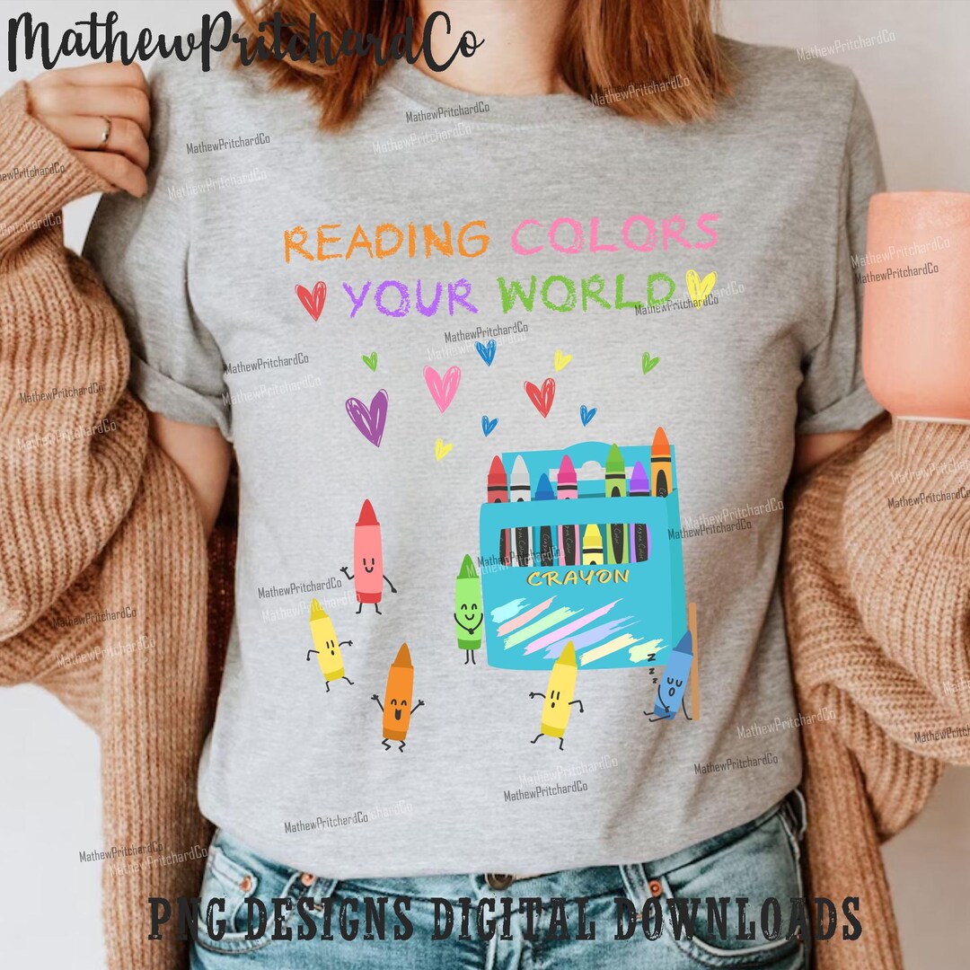 Reading Colors Your World, Autism Awareness Png, Sped Teacher, Special ...