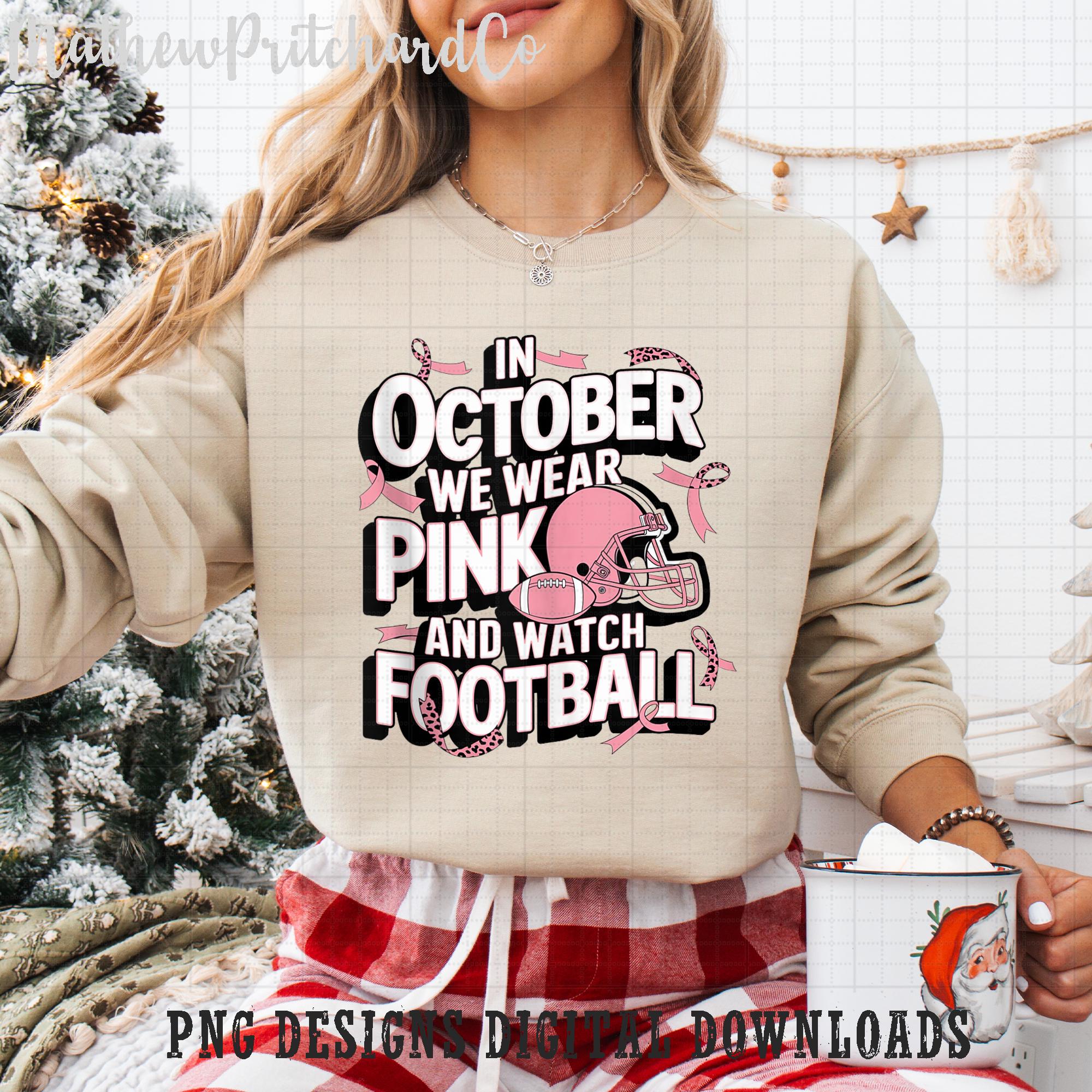 50 in October We Wear Pink Png Bundle, Horror Movie Pink Png, Pink ...