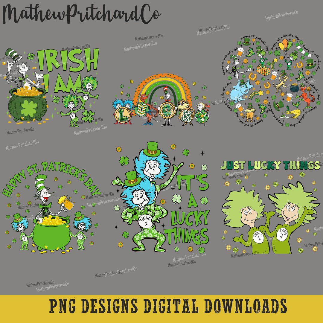 14+ Dr Seuss Day Png Bundle, It is A Thing, Dr.suess Png, Read Across ...