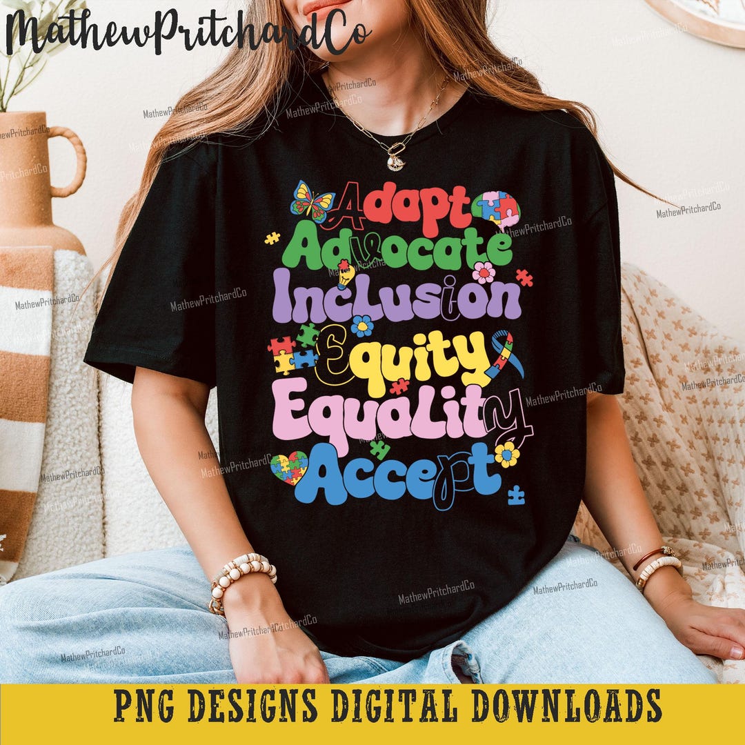 Adapt Advocate Accept Png, Autism Awareness, Special Education, Autism ...