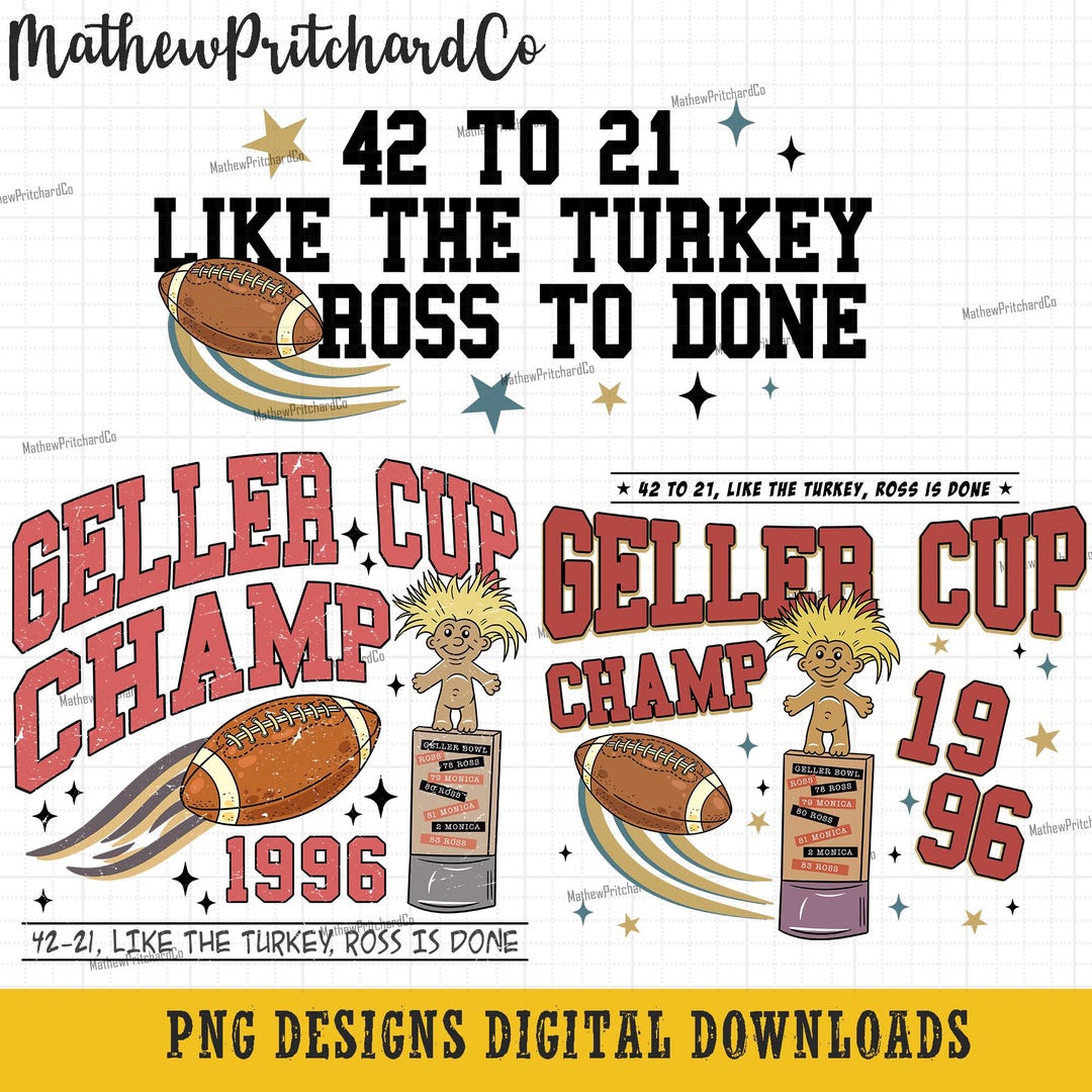 Geller Cup Png, Champ 1996 Friends Thanksgiving, Geller Bowl Friends ...