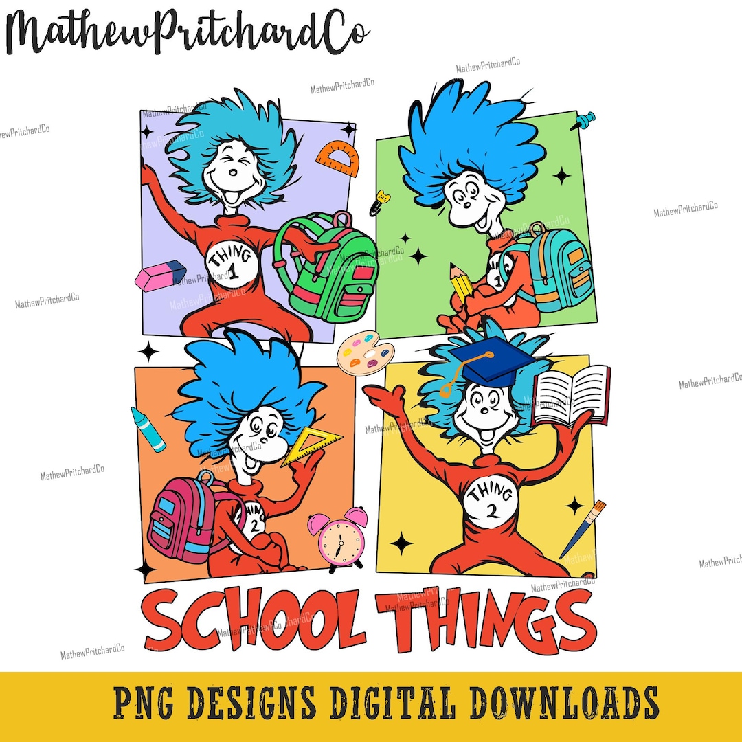 Dr Seuss Day Png, It is A Thing, Dr.suess Png, Read Across America ...