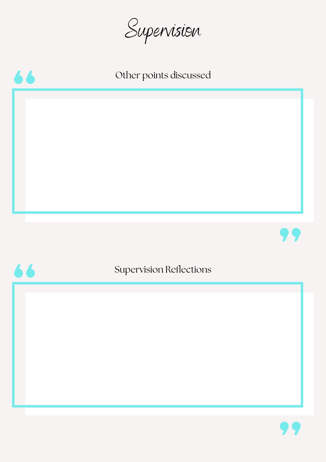 Clinical Supervision Tracker Log Reflection Guide Dclinpsy Assistant ...