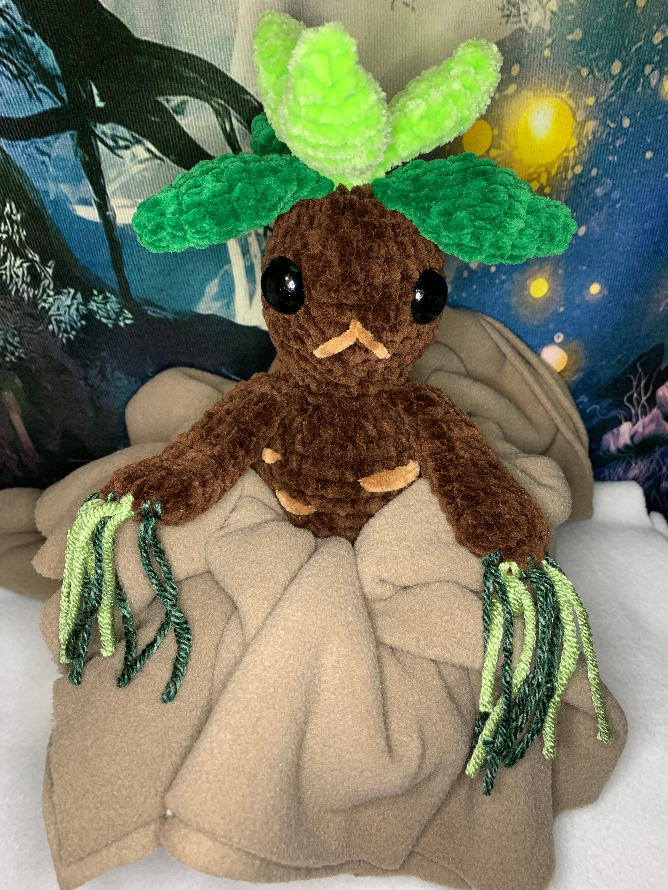 Mandrake Crochet Pattern - Etsy