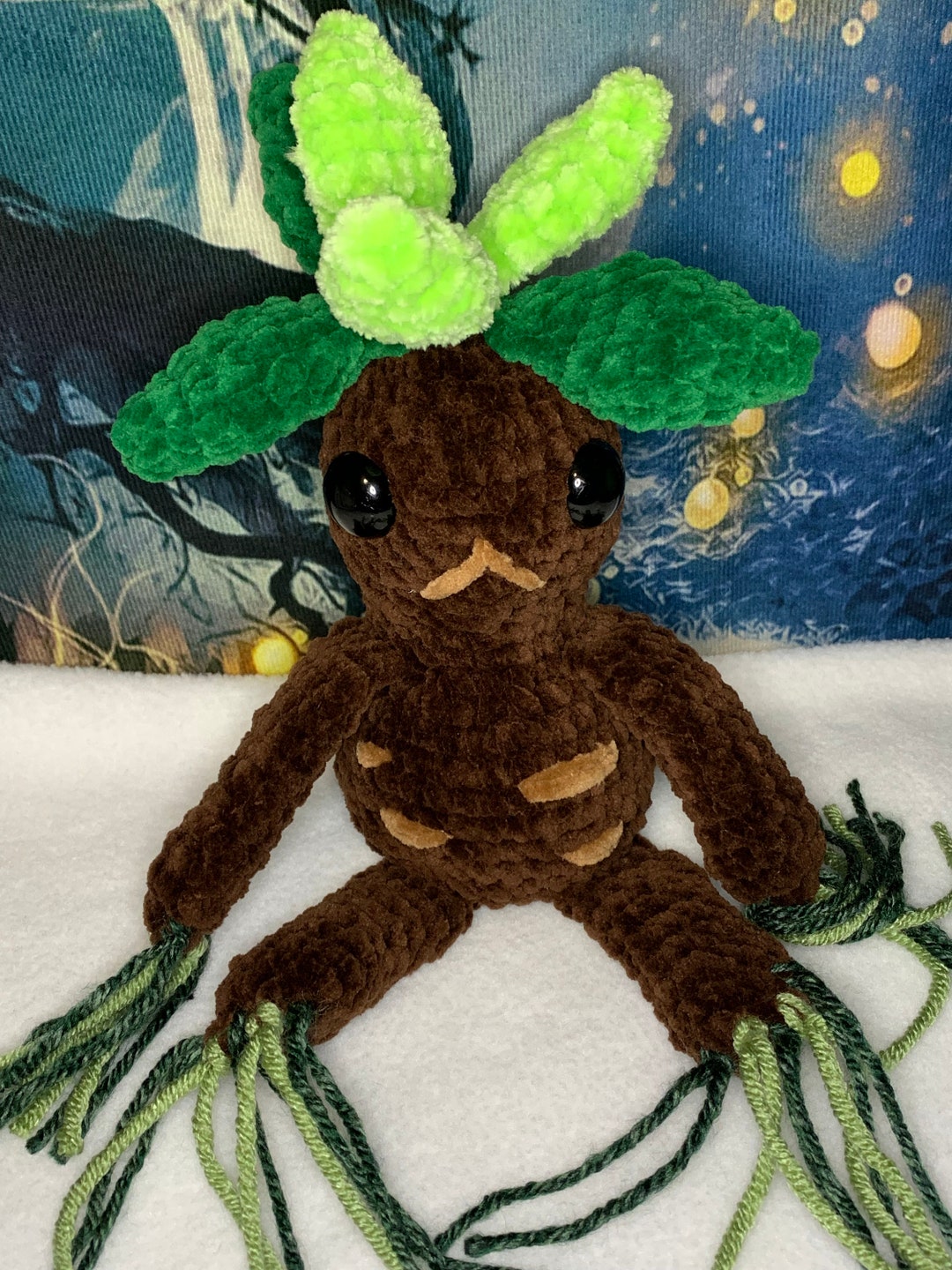 Mandrake Crochet Pattern - Etsy