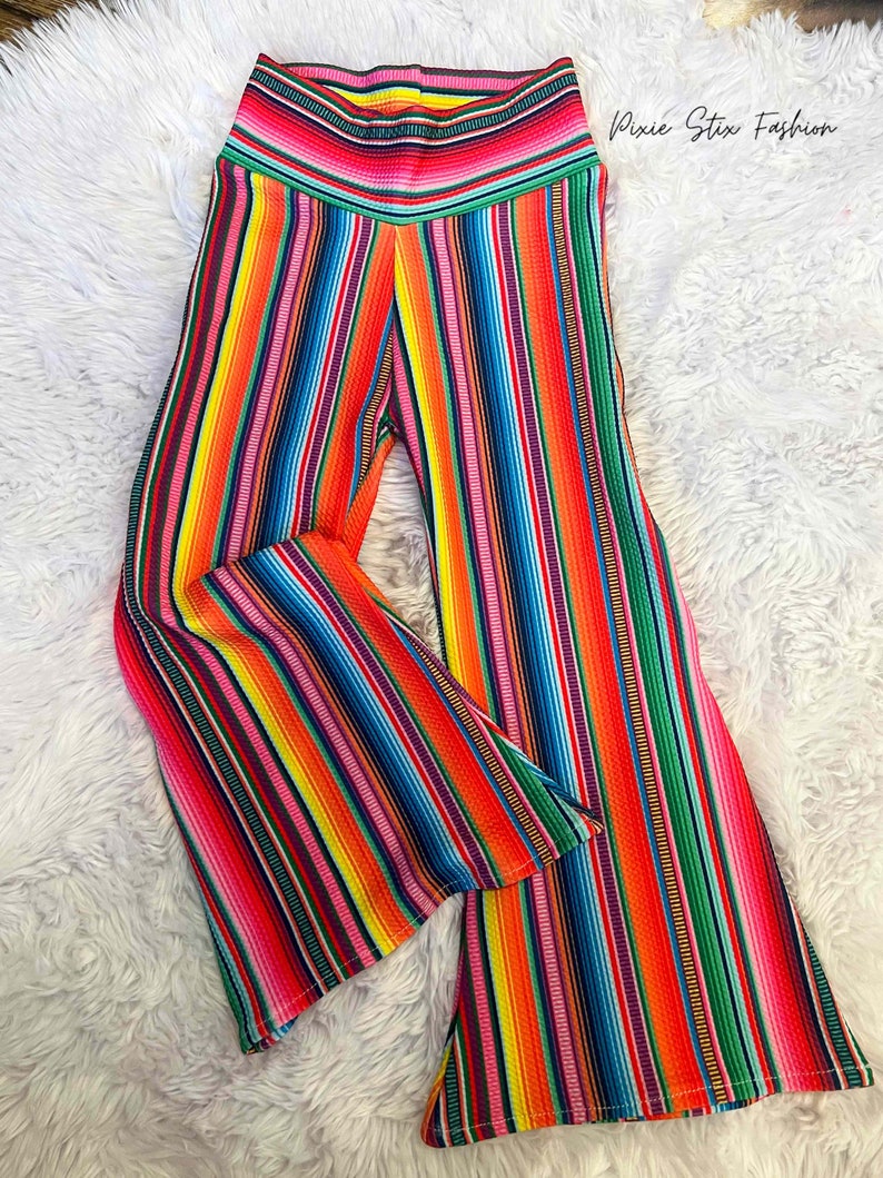 Serape Bell Bottoms/baby Girl Bell Bottoms/toddler Bell Bottoms/mexican ...