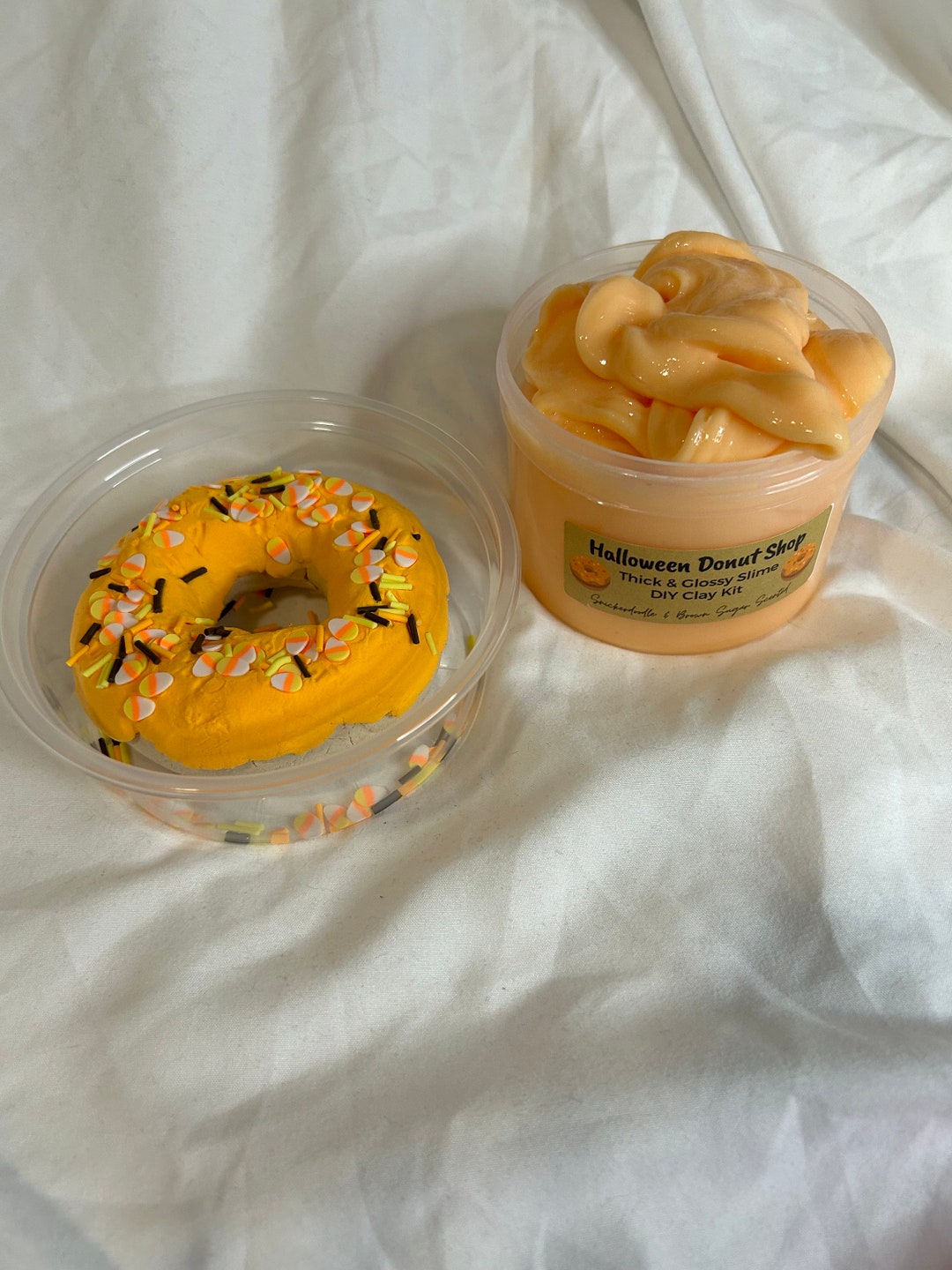 Slime Halloween Donut Shop Slime DIY Clay Kit Butter Slime. - Etsy