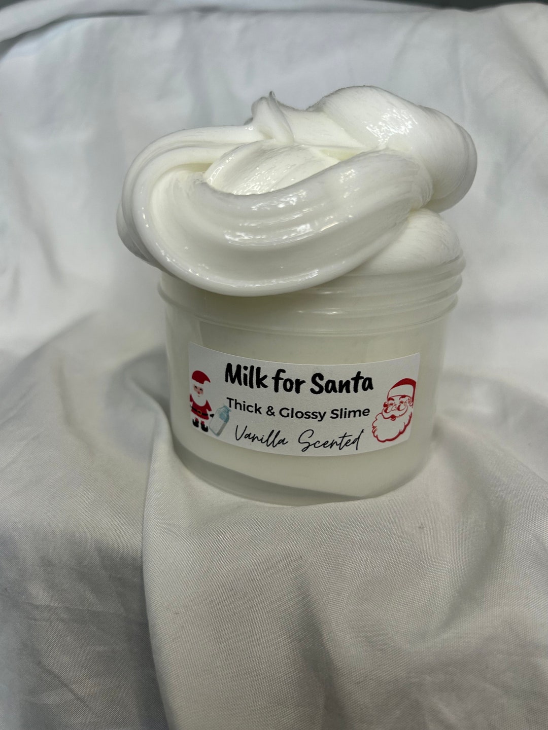 Slime Milk for Santa Slime Thick and Glossy. Scented Like - Etsy