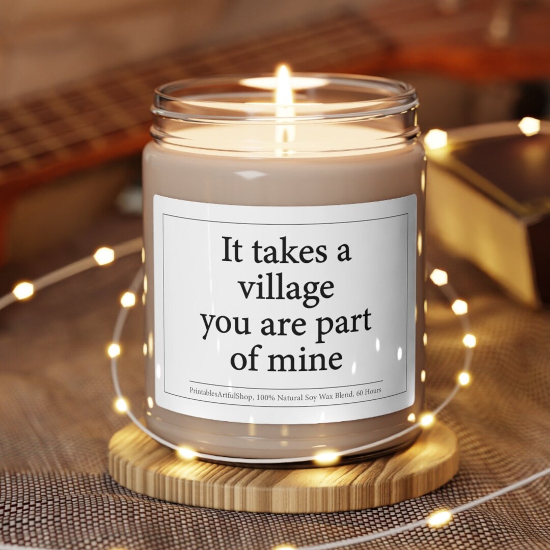 It Takes a Village You Are Part of Mine, Inspirational Caretaker ...