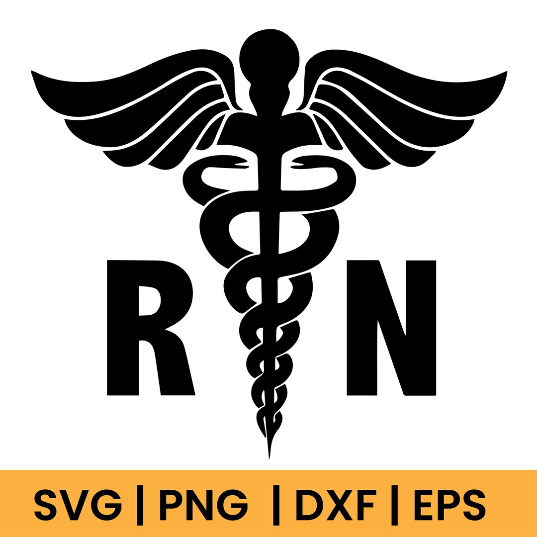 Medical Symbol SVG RN Nurse Svg Medical Symbol Patch Svg Registered Svg ...