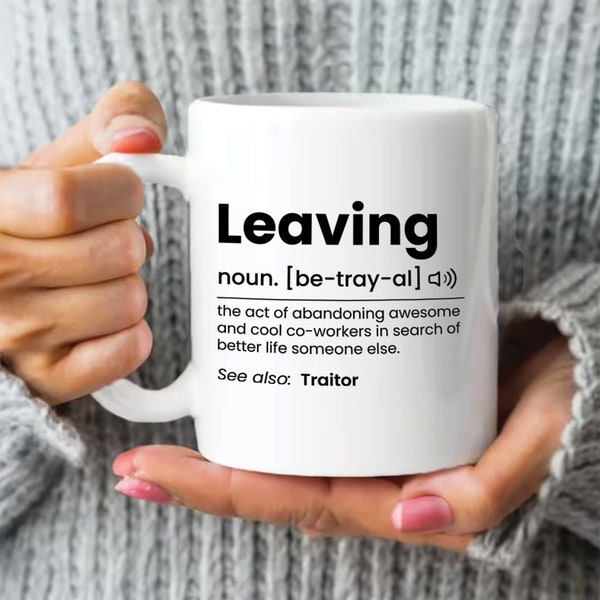 Coffee Mug Leaving Gift - 60+ Gift Ideas for 2024