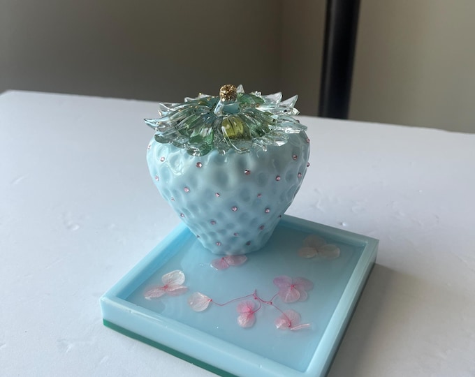 Strawberry Love Jewelry Box - Etsy