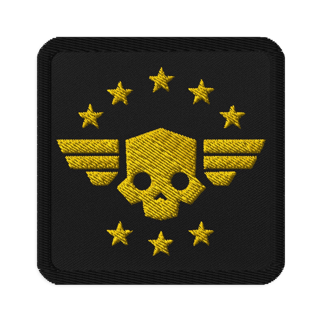 Helldivers Patch, Video Game Patch, Gamer Gift, Embroidered Patch, Iron on Patch, Jacket Patch ...