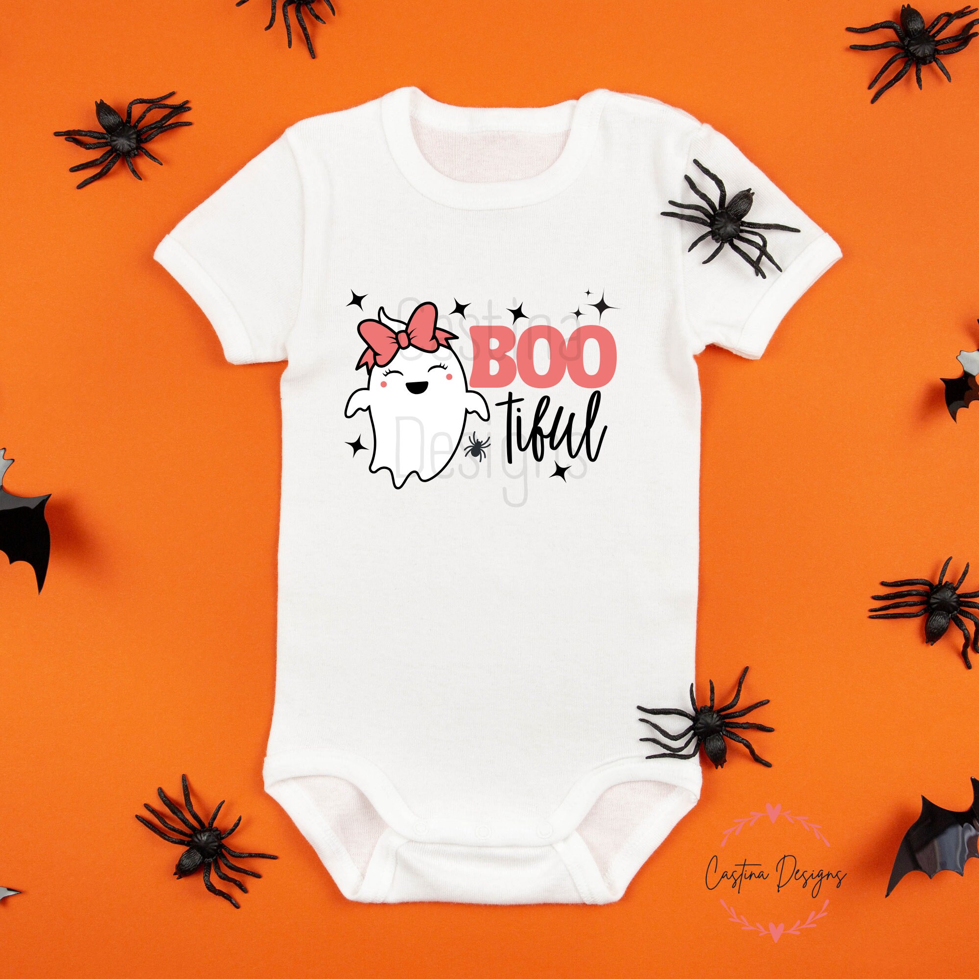 Cute Ghost SVG, Bootiful SVG, Boo PNG, Halloween Ghost, Girl Halloween ...