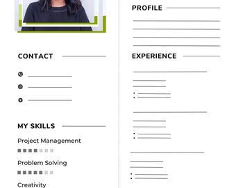 Work Camper Resume Template I Resume I RV Work I Workcamping I Work ...