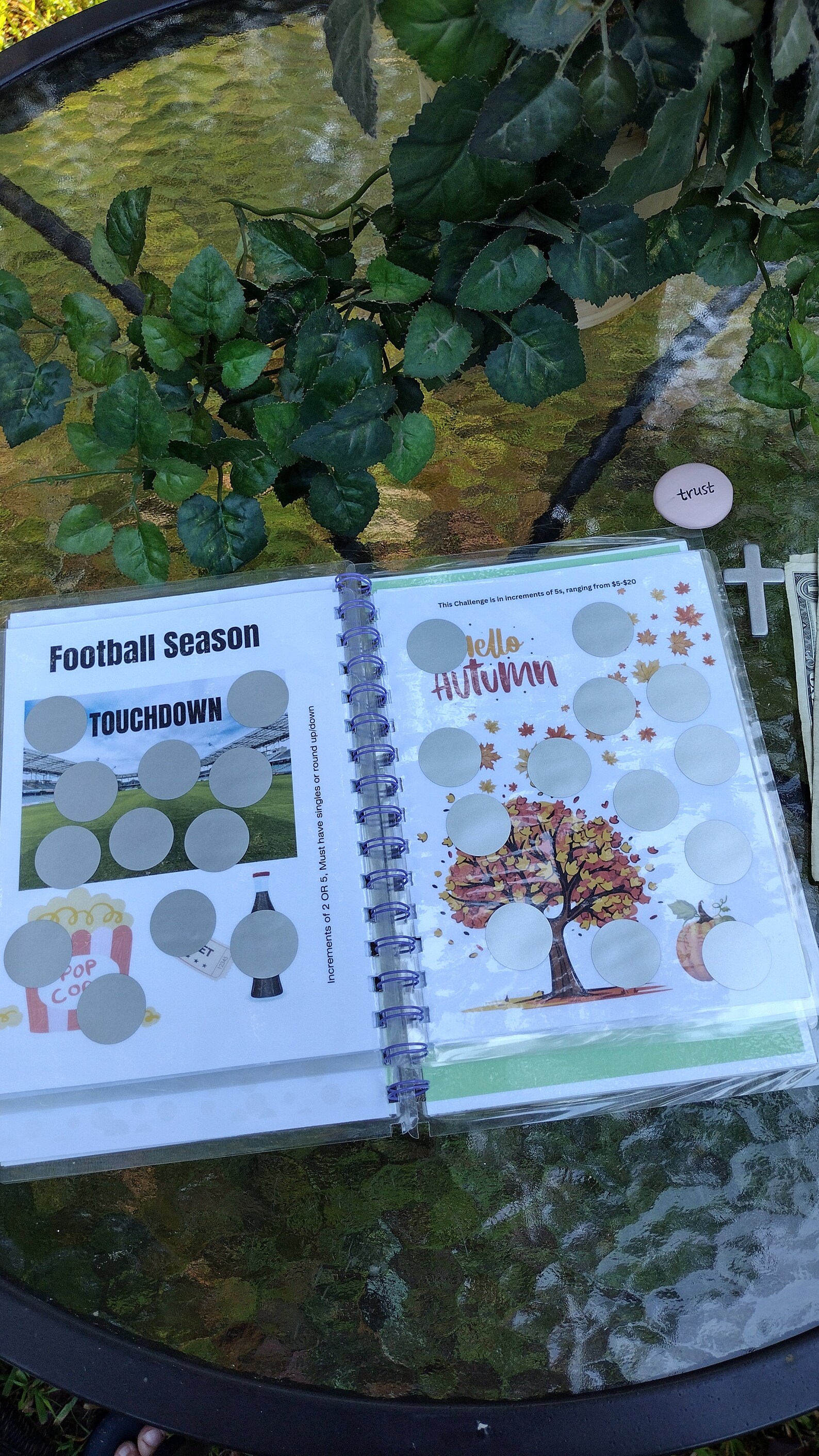 Scratch and Save Challenge Envelope Book, Handmade, Savings Challenges ...