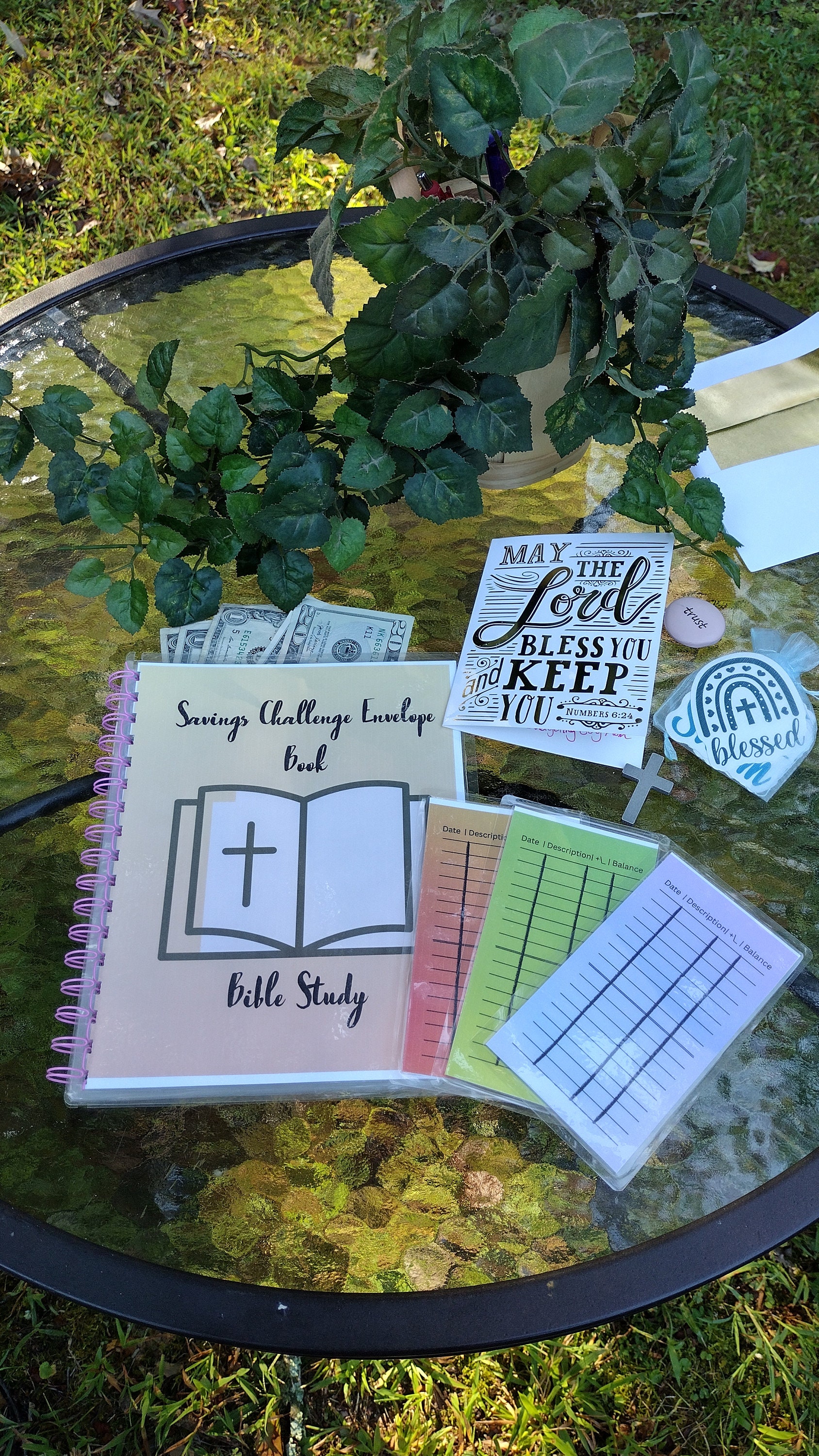 Scratch AND Color and Save Envelope Challenge Book, Homemade, Bible ...