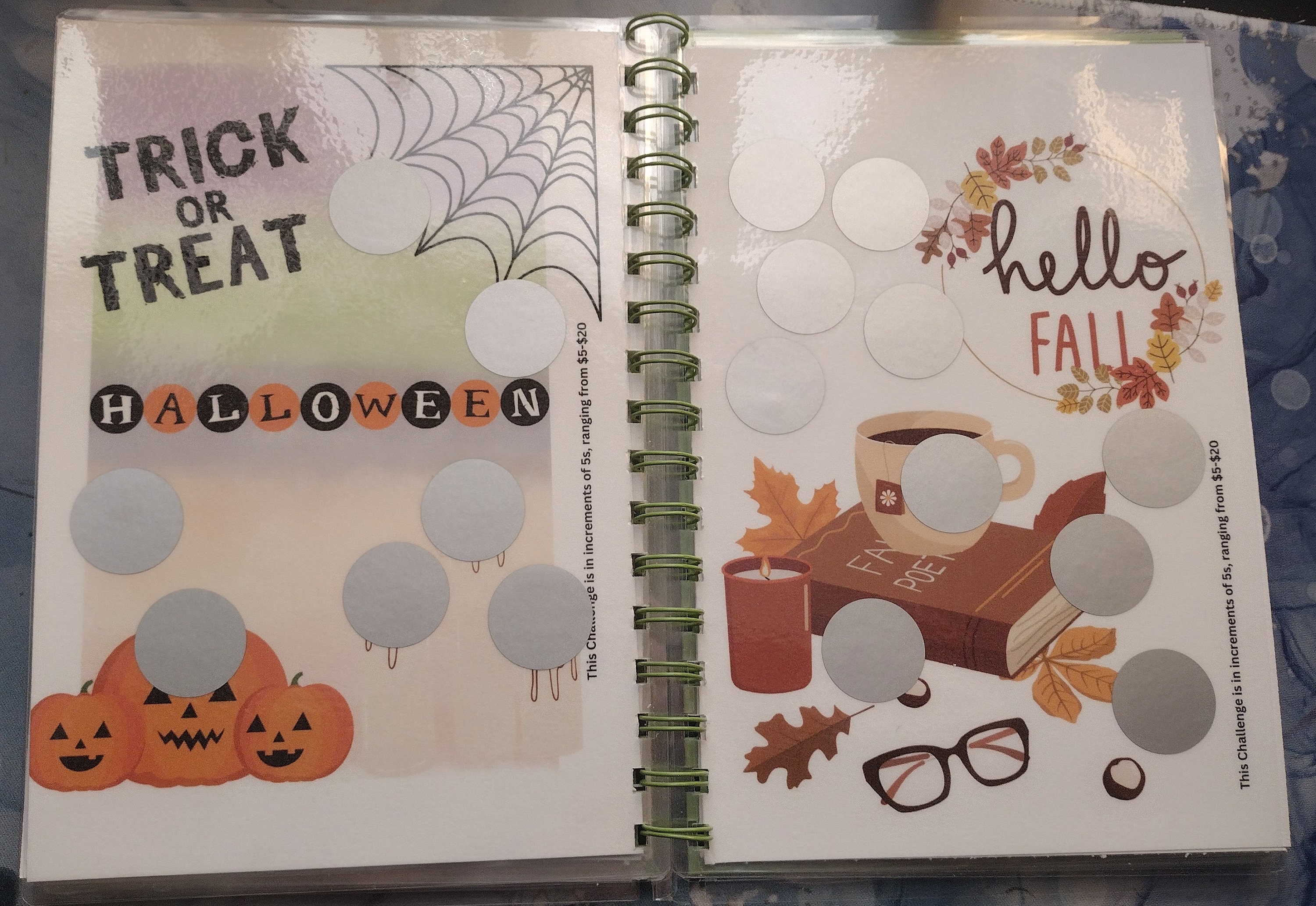 Scratch and Save Challenge Envelope Book, Handmade, Savings Challenges ...