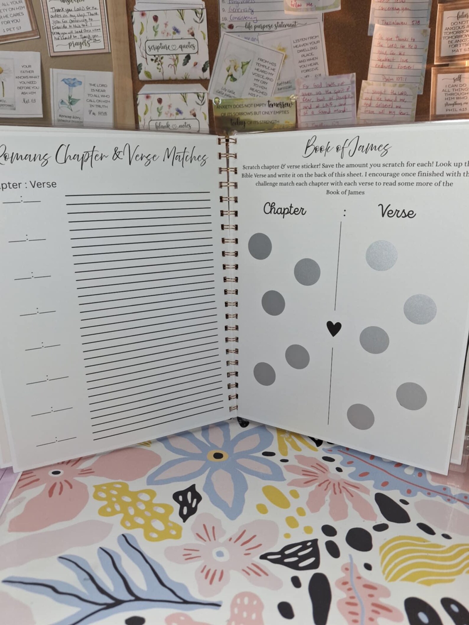 Scratch & Save Bible Verse Challenge, Faith Based Savings Challenge - Etsy