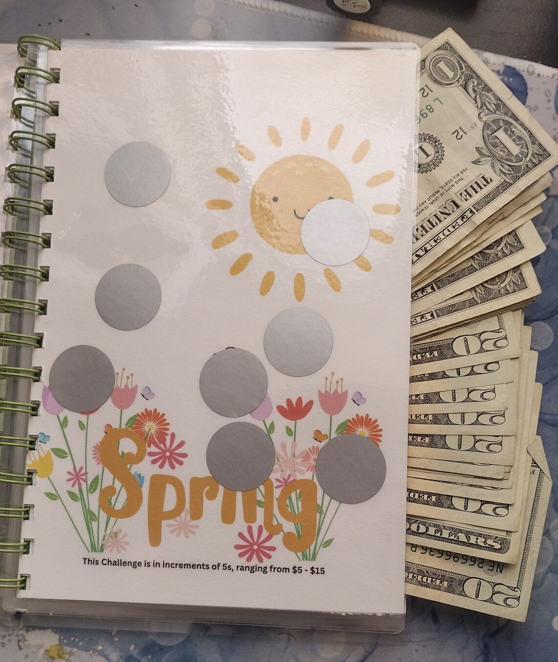 Scratch and Save Challenge Envelope Book, Handmade, Savings Challenges ...