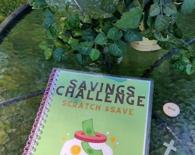 Scratch and Save Challenge Book, Homemade, Holiday, Season and Special ...