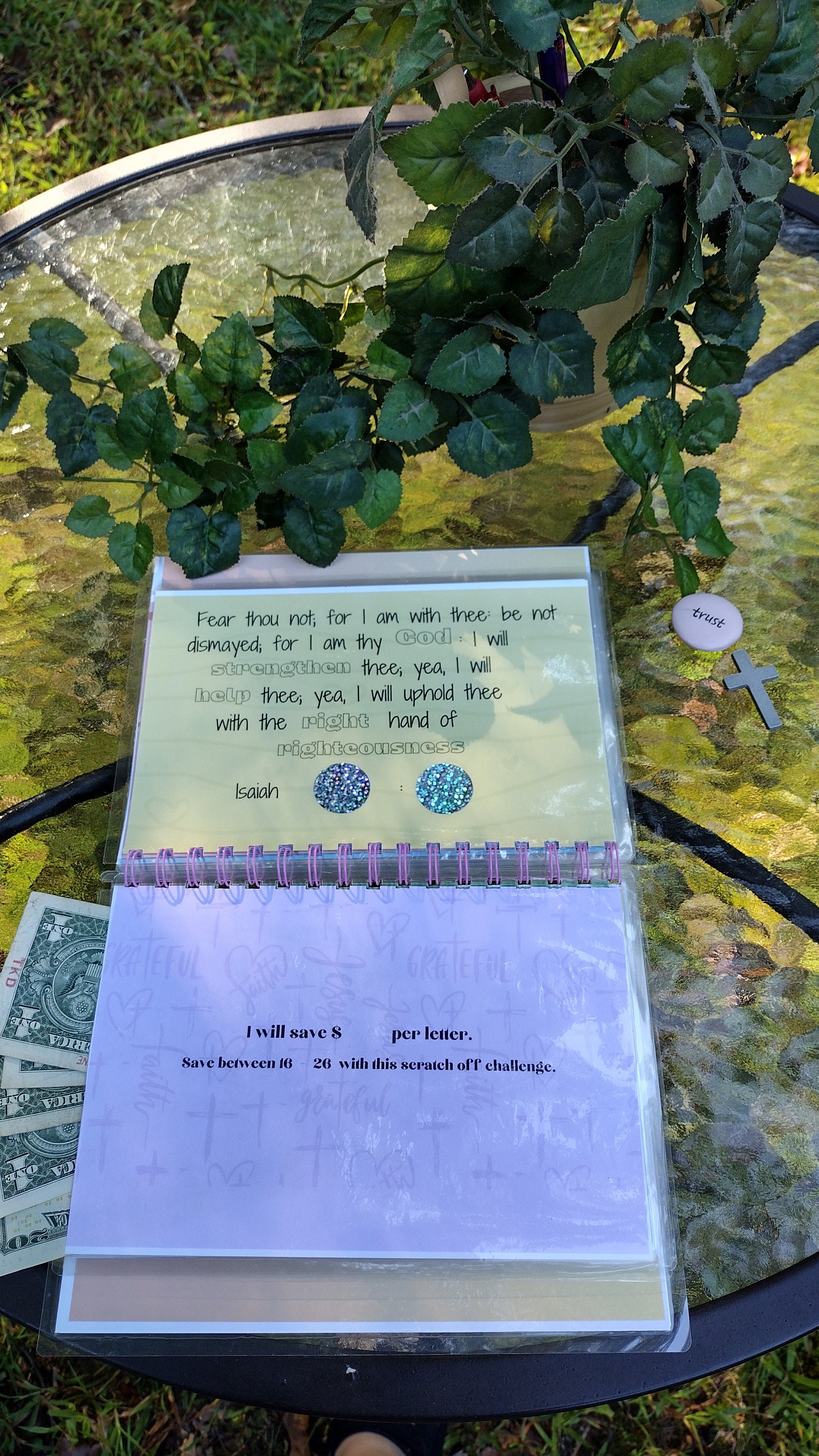 Scratch AND Color and Save Envelope Challenge Book, Homemade, Bible ...