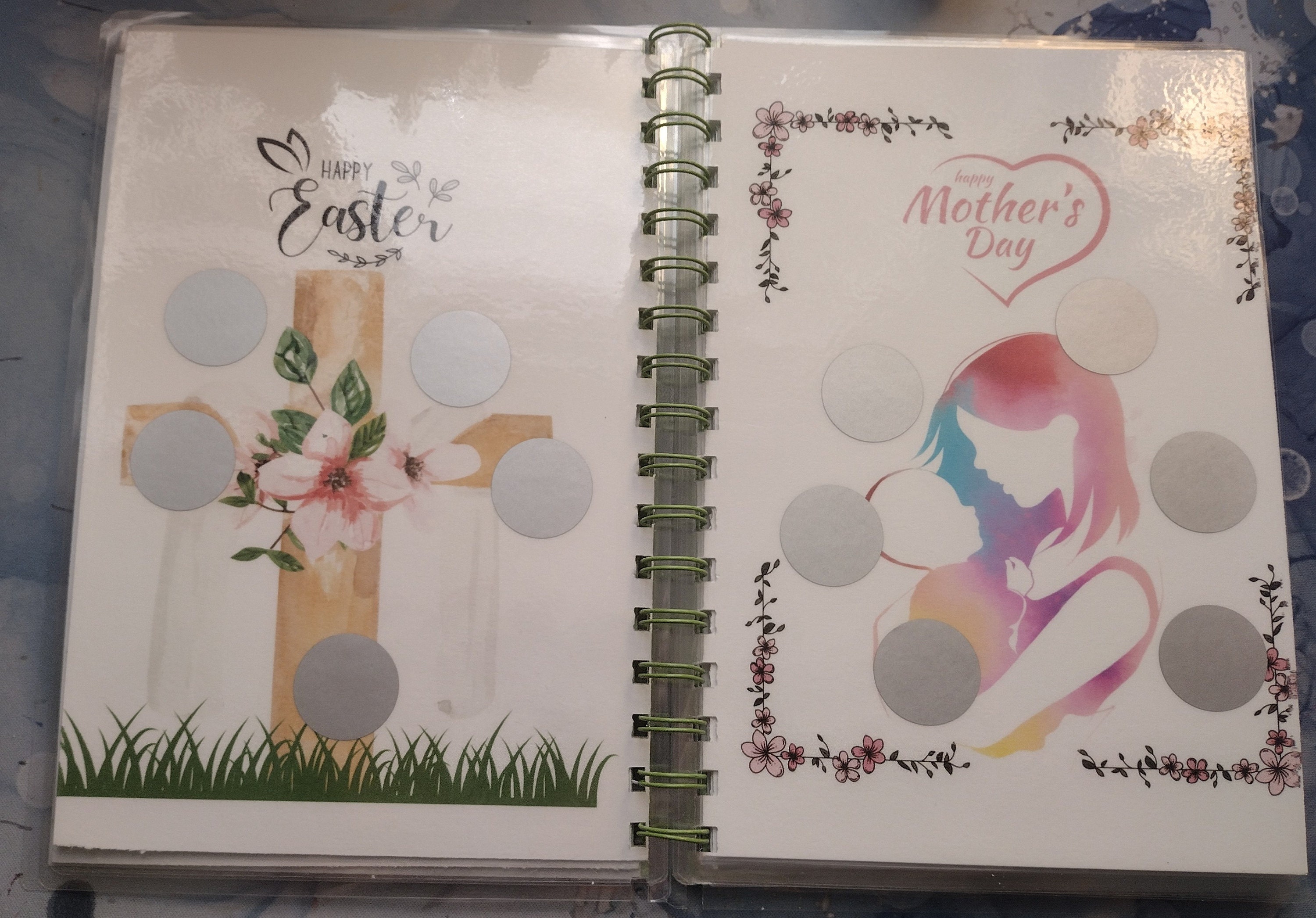 Scratch and Save Challenge Envelope Book, Handmade, Savings Challenges ...