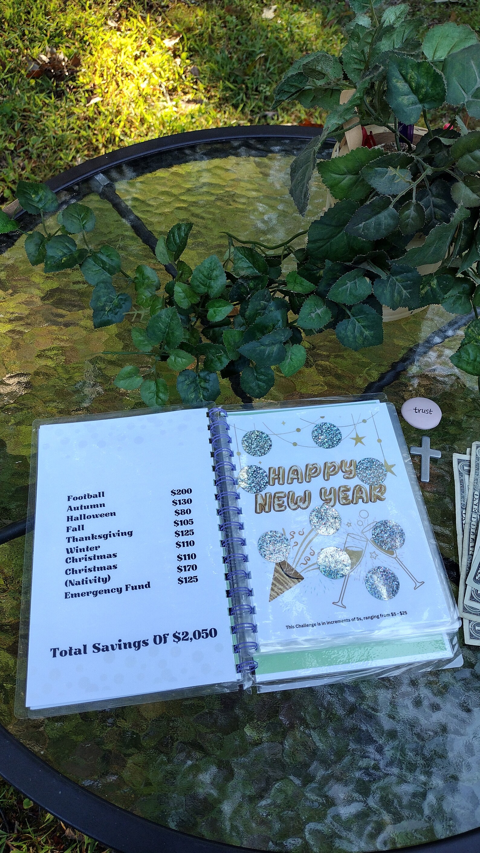 Scratch and Save Challenge Envelope Book, Handmade, Savings Challenges ...