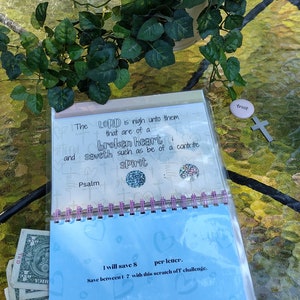 Scratch AND Color and Save Envelope Challenge Book, Homemade, Bible ...